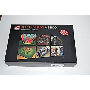 ATI FirePro V8800 2 GB 256-bit GDDR5 PCI Express 2.0 x16 CrossFire Supported Full Height/Full Length Workstation Video Card 100-505603
