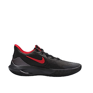Nike Precision 5, Anthracite/MTLC Dark Grey-Gym RED-Black, 10