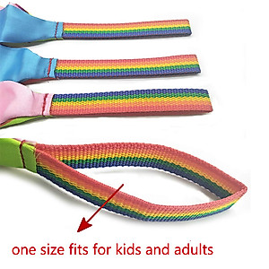 AIVIAI Rhythm Ribbon Dance Ribbons Rhythm Streamers for Baby Kids Party Supplies 12 PCS