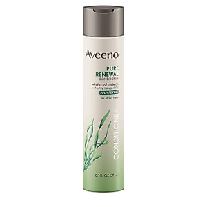 OGX Aveeno Pure Renewal Hair Conditioner Moisturizing Conditioner with Seaweed Extract SulfateFree Formula, 21 Fl Oz, (Pack of 2)