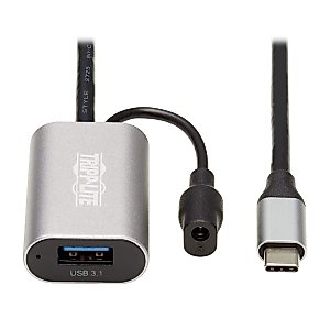 Tripp Lite USB C Active Extension Cable USB C to USB-A USB 3.1 Gen 1 M/F 5M (U330-05M-C2A)
