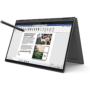 Lenovo 2021 Flex 5 15.6" FHD 2-in-1 Touchscreen Laptop | 8-core AMD Ryzen 7 5700U(>i7-10750H) | Fingerprint Reader | Type-C | Backlit Keyboard | w/Accessories (16GB RAM | 256GB PCIe SSD)