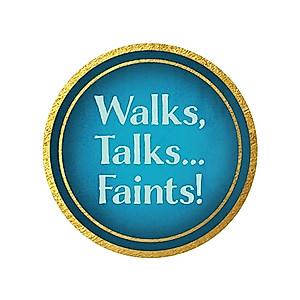 Disney Wish Walk 'n Talk Valentino Plush Fainting Goat, 11-Inch Stuffed Animal, Sounds and Motion, Kids Toys for Ages 3 Up by Just Play