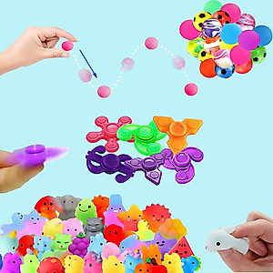 Beilunt 132 Pcs Party Favors Toys for Kids 4-8,Assortment Treasure Box Toys for Classroom Prizes,Goodie Bags Stuffers,Christmas Stocking Stuffers,Pinata Fillers Bulks Small Toys Carnival Prizes