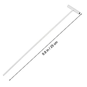 POPETPOP 10 Pieces Pigeon Bobs Traps-Pigeon Bird Entrance Trap One-Way Window Door Curtain Iron T Bars