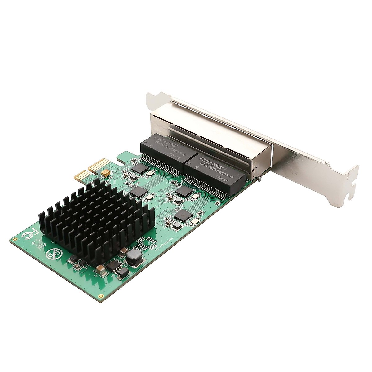 SYBA MULTIMEDIA 4 Port Gigabit Ethernet PCI-e X1 Network Interface Card (SI-PEX24042)