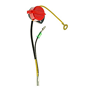 Ruma 4 Pack of On Off Engine Stop Switch Assy for Honda GX120 GX160 GX200 GX240 GX270 GX340 GX390 Harbor Freight Predator 212 420 Generac Engines