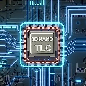 GAMERKING M.2 2260 SSD 1TB NGFF SATA III 6Gb/s 3D NAND TLC Internal Solid State Drive, B&M Key High Performance M.2 SSD for Desktop Laptop