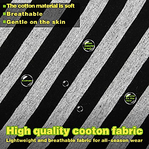 Paiaite 6 Pieces Dog Striped Shirt Cotton Sleeveless Puppy Dog Shirts Breathable Pet Apparel Tank Top Colorful Puppy Sweatshirt Dog Clothes for Small Medium Dogs XS