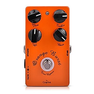 MIMIDI Caline USA Digital Overdrive Guitar Effect Pedal with 4 Control Knobs (CP-18) B00UWZSRXU