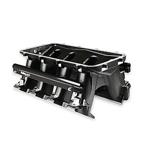 Holley EFI 300-123BK LS Hi-Ram EFI Manifold - Black GM LS1/LS2/LS6