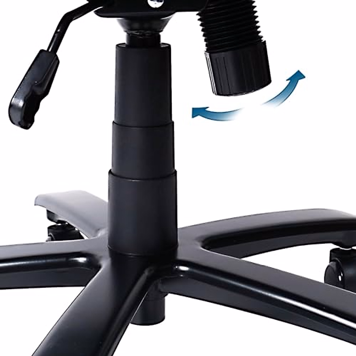 CLATINA Ergonomic Velvet Big and Tall Executive Office Chair with Upholstered Swivel 400lbs High Capacity Adjustable Height Thick Padding Headrest and Armrest for Home (Brown)