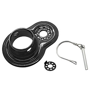 Bike Coupler (2-Pack), Coupler Hitch Attachments Compatible with Schwinn & Instep Bike Trailers, Aftermarket Replacement | Flat Coupler, Designed for Bicycle Carriers & More by Evo Dyne