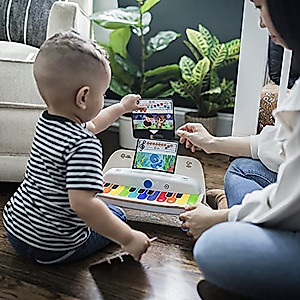 Baby Einstein Together in Tune Piano​ Safe Wireless Wooden Musical Toddler Toy, Magic Touch Collection, Age 12 Months+