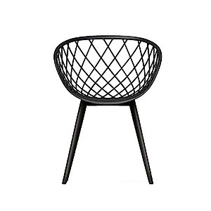 Jamesdar Kurv Dining Chair, Set of 2, Black