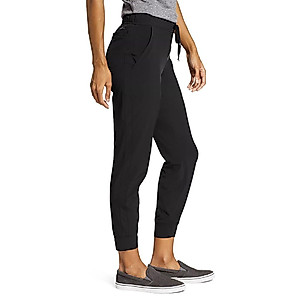 Eddie Bauer Women's Departure Jogger Pants, Black, Large
