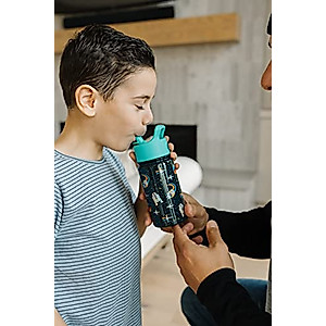 Simple Modern Star Wars Darth Vader Kids Water Bottle with Straw Lid | Insulated Stainless Steel Reusable Tumbler Gifts for School, Toddlers, Boys | Summit Collection | 14oz, Darth Vader