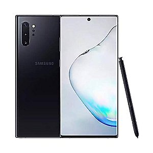 Samsung Galaxy Note 10+ Plus (5G) Single-SIM SM-N976U 256GB Factory Unlocked 5G Smartphone - (Aura Black) (Renewed)