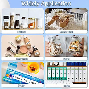 FOUAVRTEL Label Maker Machine with Tape D110 Portable Wireless Bluetooth Label Printer Direct Thermal Printer Rechargeable Labeler Handheld with Multiple Templates Inkless Office Home