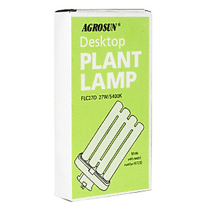 AgroBrite FLC27D Hydrofarm Replacement (Bulb) Desktop and Standing Lamps, 1 Count (Pack of 1)