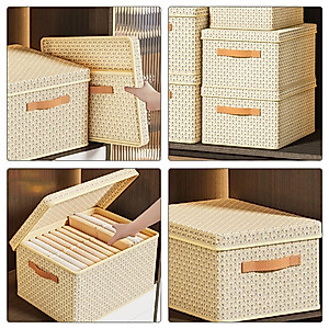 Cabilock Box wardrobe storage holder pp board decorate Laundry basket clothing manager desk box Pants household sundries container fabric storage bins fabric portable