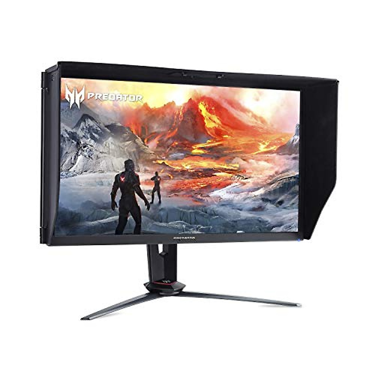 Acer Predator XB273K Sbmiprzx 27" UHD (3840 x 2160) IPS NVIDIA G-SYNC Monitor, VESA Certified DisplayHDR 400, Quantum Dot, 144Hz, 4ms, DCI-P3, Delta E<2 (1 x Display Port & 1 x HDMI Port),Black