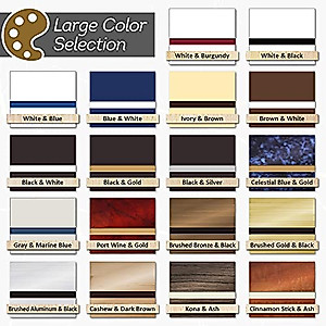 Name Tag, Magnetic Name Tags, Personalized Name Tags, 1" x 3", Durable Engravable Impact Acrylic Material, Made in The USA by My Sign Center (Classic Rectangle)