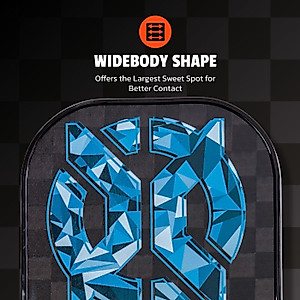 ONIX Outbreak Pickleball Paddle Reinforced by TeXtreme® Technology for Improved Performance and Stronger Play