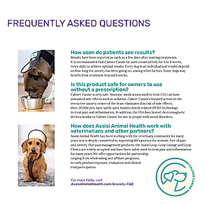 Calmer Canine Device Only - 5 in. Anxiety Treatment Device for Small and Medium Sized Dogs