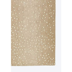 Erin Gates by Momeni Woodland Antelope Beige Hand Tufted Wool Area Rug 8'9" X 11'9"
