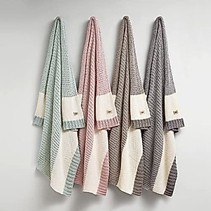 UGG - Margaux Throw Blanket - Soft Sweater Knitted Throw Blanket - 50" x 70" - Warm Accent Blanket for Couch or Bed - Cozy Home Décor - Clear Creek