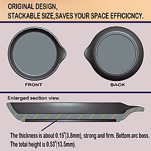 Coffee Spoon Rest-Coffee Bar，Small Spoon Rest for Coffee Station，KITGUARD Spoon Rest for Coffee Station，Coffee Bar Accessories，Ceramic Coffee Spoon Rest- First I Drink the Coffee