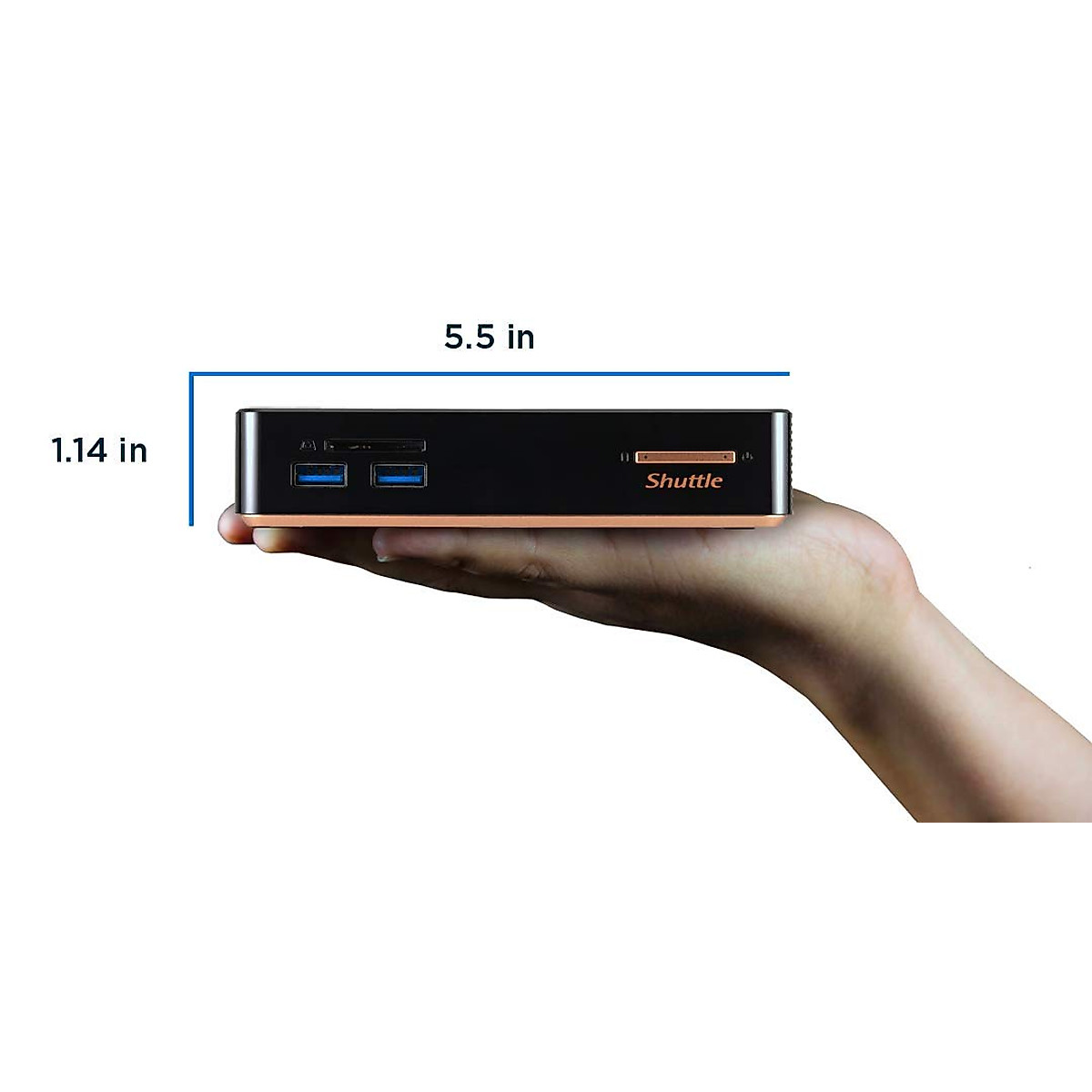 Shuttle Mini PC Intel i3 Windows 10 Home | 8GB RAM | 240GB SSD | Mini Desktop Computer | HDMI, Mini DisplayPort | | Wi-Fi 2.4/5G | Bluetooth | Gigabit Ethernet | 4K Supported | SD Card Reader
