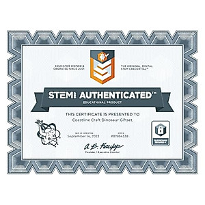 STEM-Accredited Dinosaur Giftset - A Surprise Gift for Boys Complete w/T-Rex Dinosaur Plush, Dinosaur Pullback Cars, Dinosaur Painting Kit, Squishies, Pop It & More