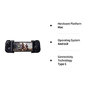 Razer Kishi Mobile Type C Game Controller/Gamepad for Android (Renewed)