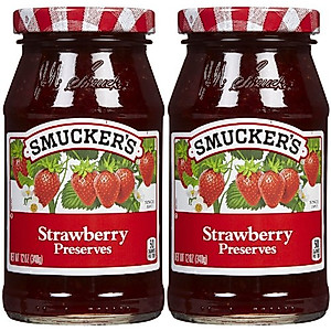 Smucker's Preserves, Strawberry, 12 Oz