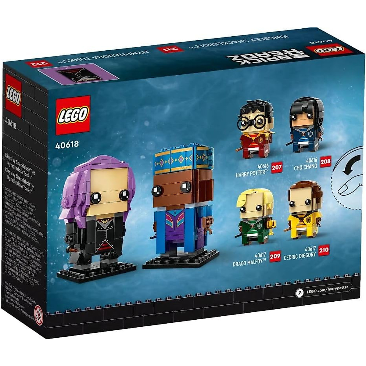 LEGO 40618 Kingsley Shacklebolt & Nymphadora Tonks - New