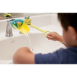 Aqueduck Faucet Handle Extender Set. Connects to Sink Handle and Faucet to Make Washing Hands Fun and Teaches Your Baby or Child Good Habits and Promote Independence to Them.