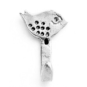 Norma Jean Designs 3PC Set Mini Bird Hooks Antique Silver