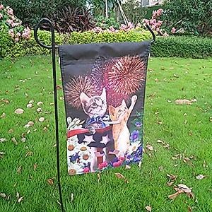 LoveMyHome Thank You Military Service Patriotic Garden Flag Memorial Veterans Day All Gave Some Some Gave All Decorative Yard Banner for Outdoor 12.5 x 18 Inch Printed Both Sides