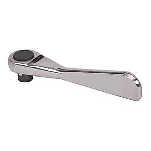 Sealey AK6961 1/4-inch Hex Stainless Steel Micro Ratchet Bit Driver, Silver