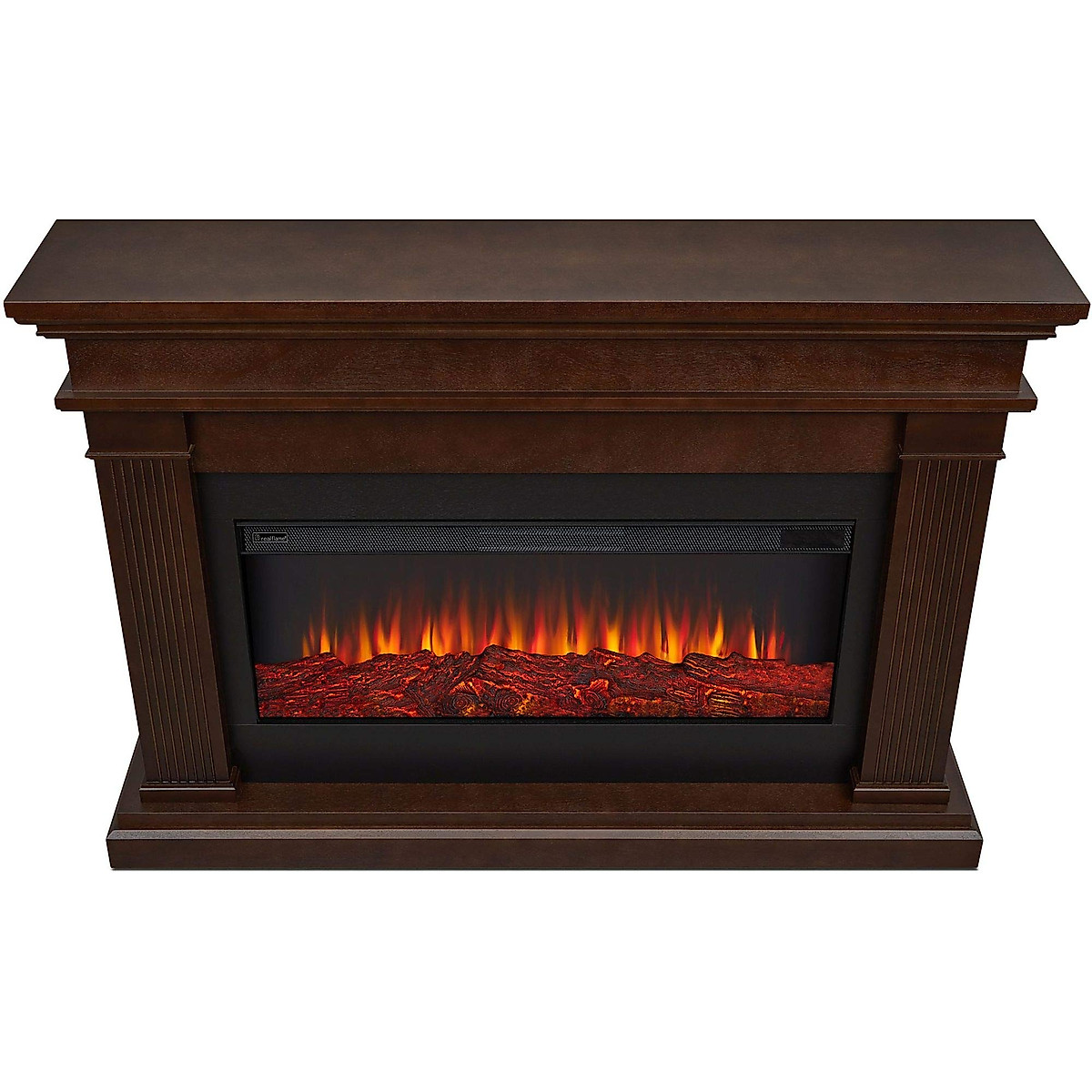 Beau 59" Landscape Electric Fireplace in Gray by Real Flame