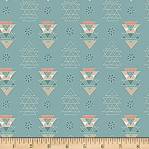 Art Gallery Fabrics Art Gallery Fleet & Flourish Miniments Unpolished Fabric, Blue