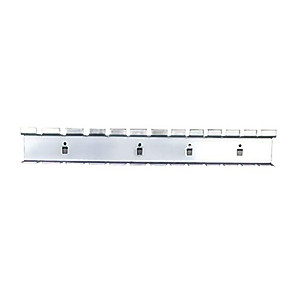DOITOOL Screwdriver Storage Rack Tool Tray Holder Rack Wall Mount Organizer Tool Trays Storage Hanger Holder for Home Garage Garden (Silver)