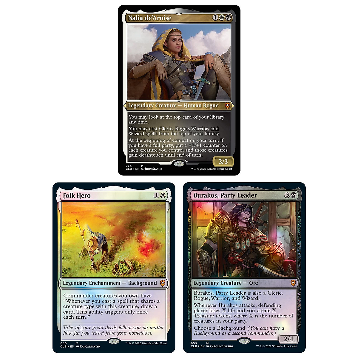 Magic: The Gathering Commander Legends: Battle for Baldur’s Gate Commander Deck – Party Time + Collector Booster Sample Pack