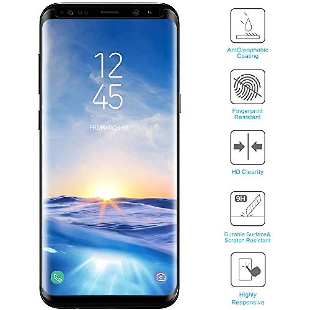 Case for LG Wing 6.8 Inch, with [1 x Tempered Glass Screen Protector] KJYF Shell + Hard PC Translucent Anti-Scratch Anti-Yellow Case for LG Wing - WMA30