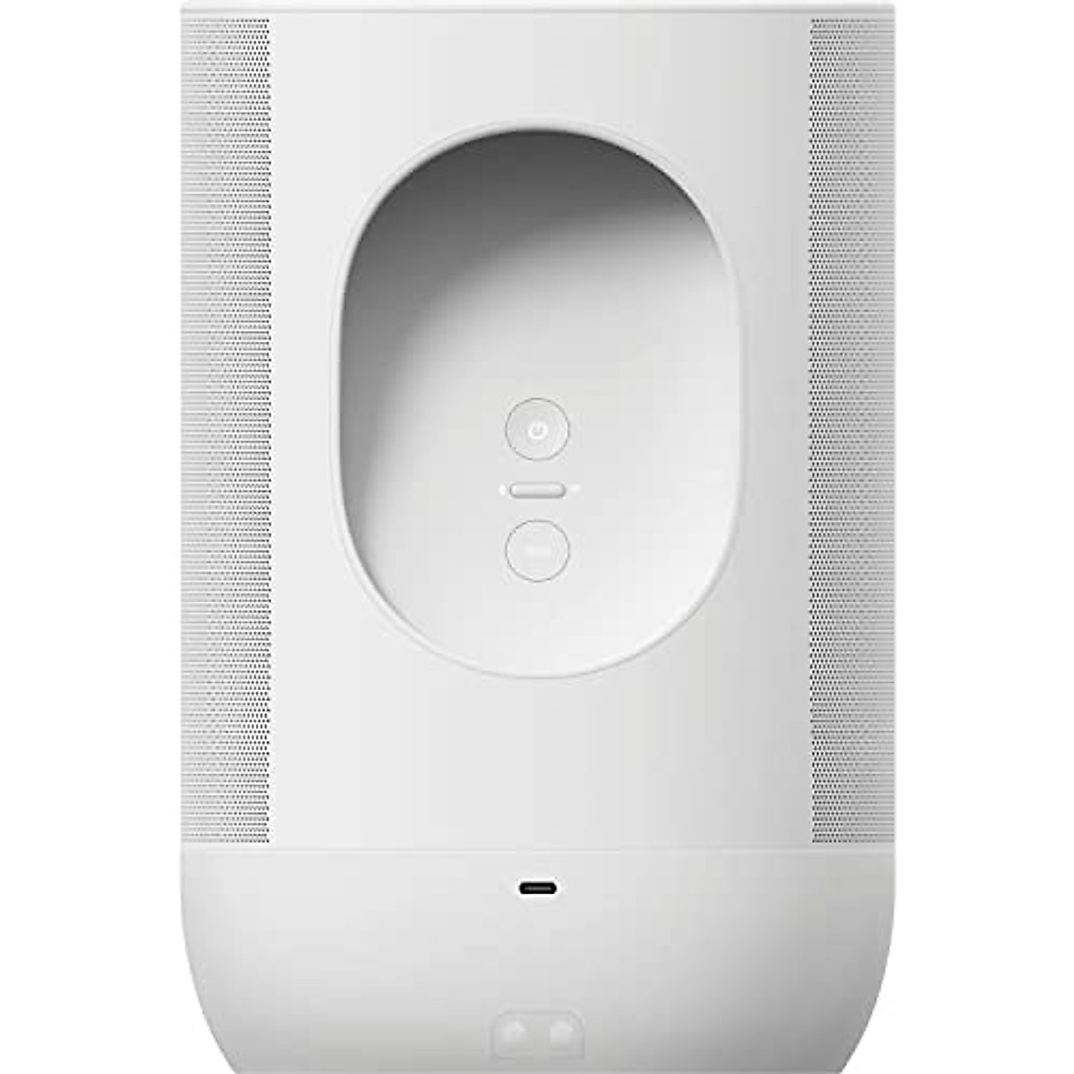 Sonos Move - Battery-Powered Smart Speaker, Wi-Fi and Bluetooth with Alexa Built-in - Lunar White