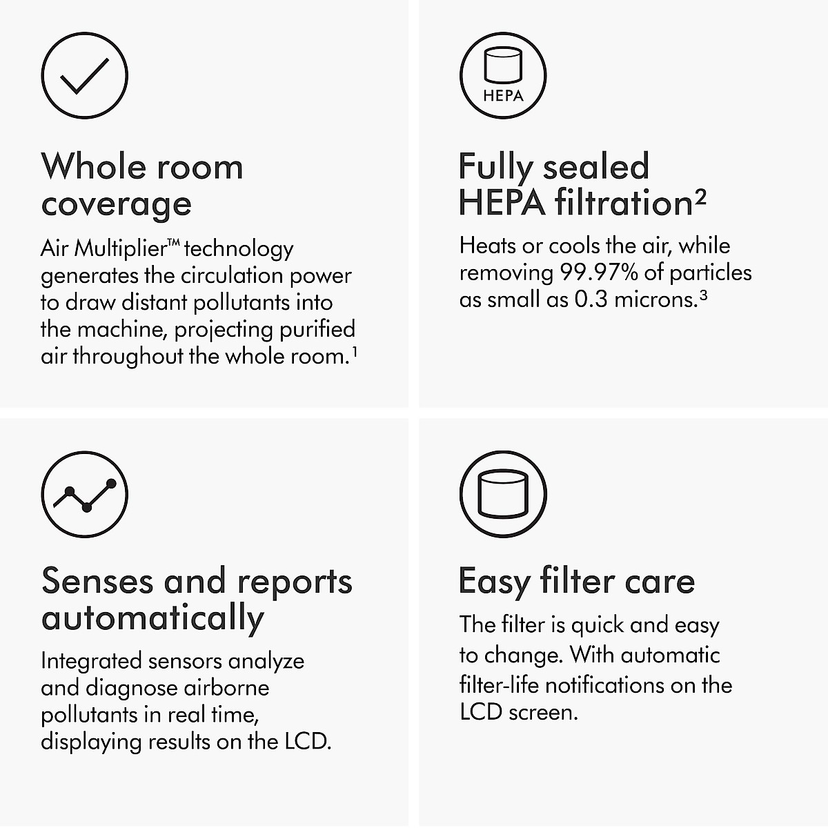 Dyson Purifier Hot+Cool™ Gen1 HP10