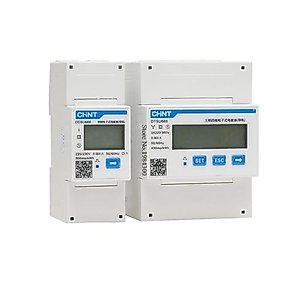 Multifunction Power Meter 80A 1.5(6) A Programable V,A,W,KWH,VAR, RS485 Energy Meter Modbus 220V 380V Digital Watt-Hour (Color : DLT645 RS485, Size : DDSU666 80A)