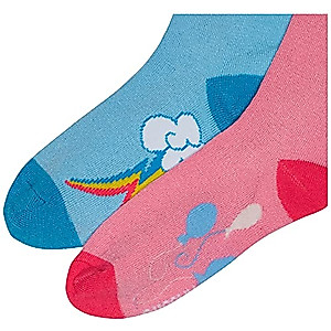 Hasbro My Little Pony Girls 2 Pack Knee High Socks